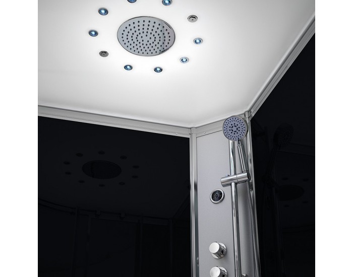 Cabine douche hydromassante facile à installer avec structure massive ...